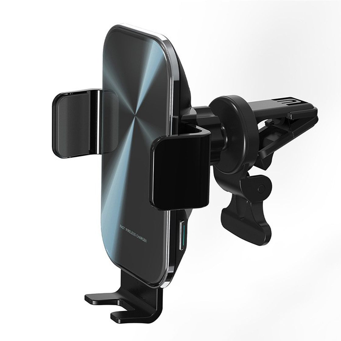 Wireless Car Charger 15w Qi Fast Charging Auto Clamping Car Charger